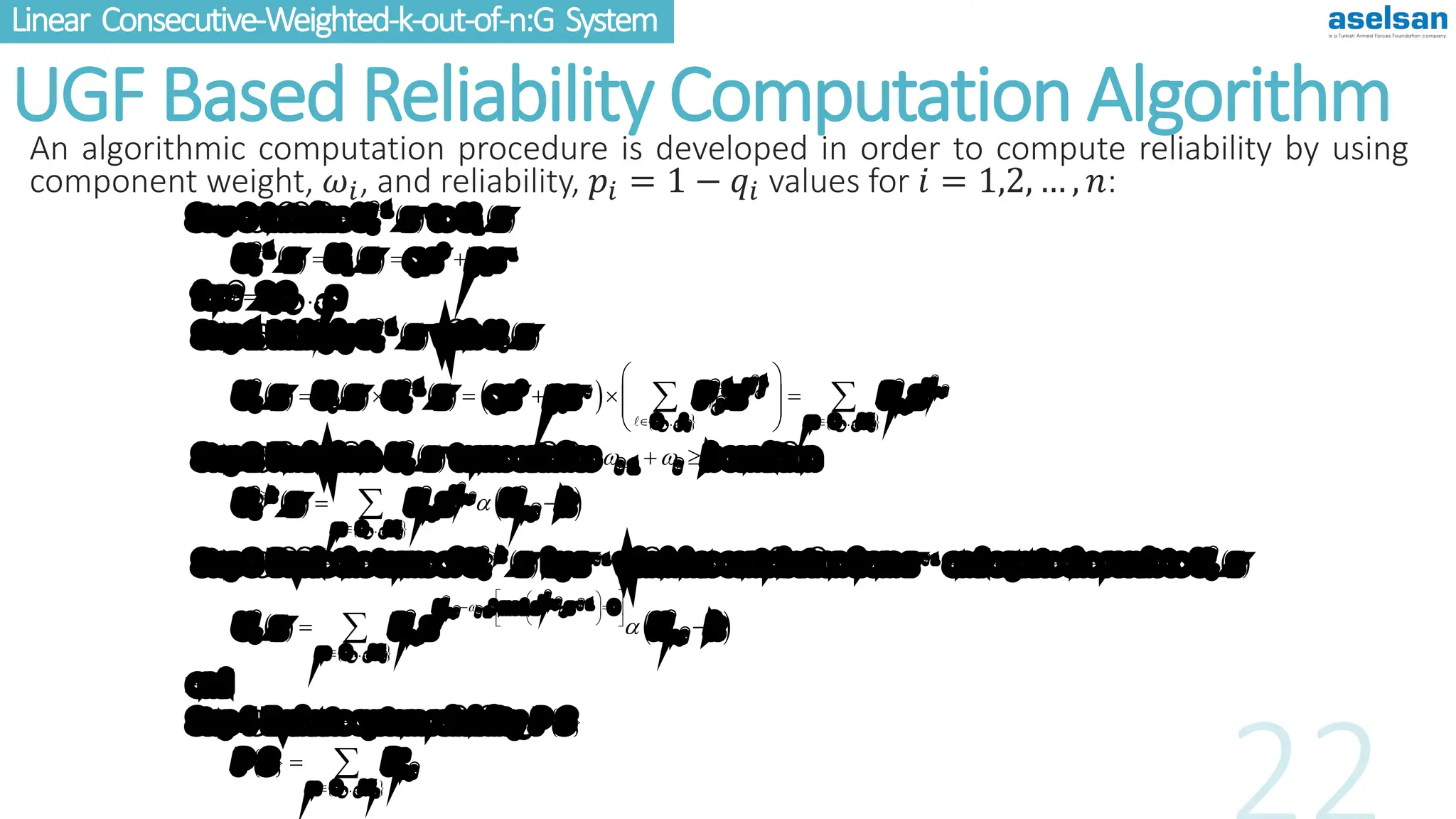 Reliability Importance in Weighted-k-out-of-n Systems | PPT