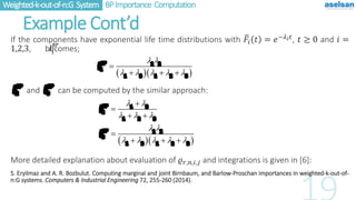 Reliability Importance in Weighted-k-out-of-n Systems | PDF
