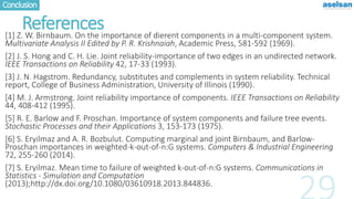 Reliability Importance in Weighted-k-out-of-n Systems | PDF