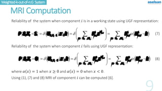 Reliability Importance in Weighted-k-out-of-n Systems | PDF