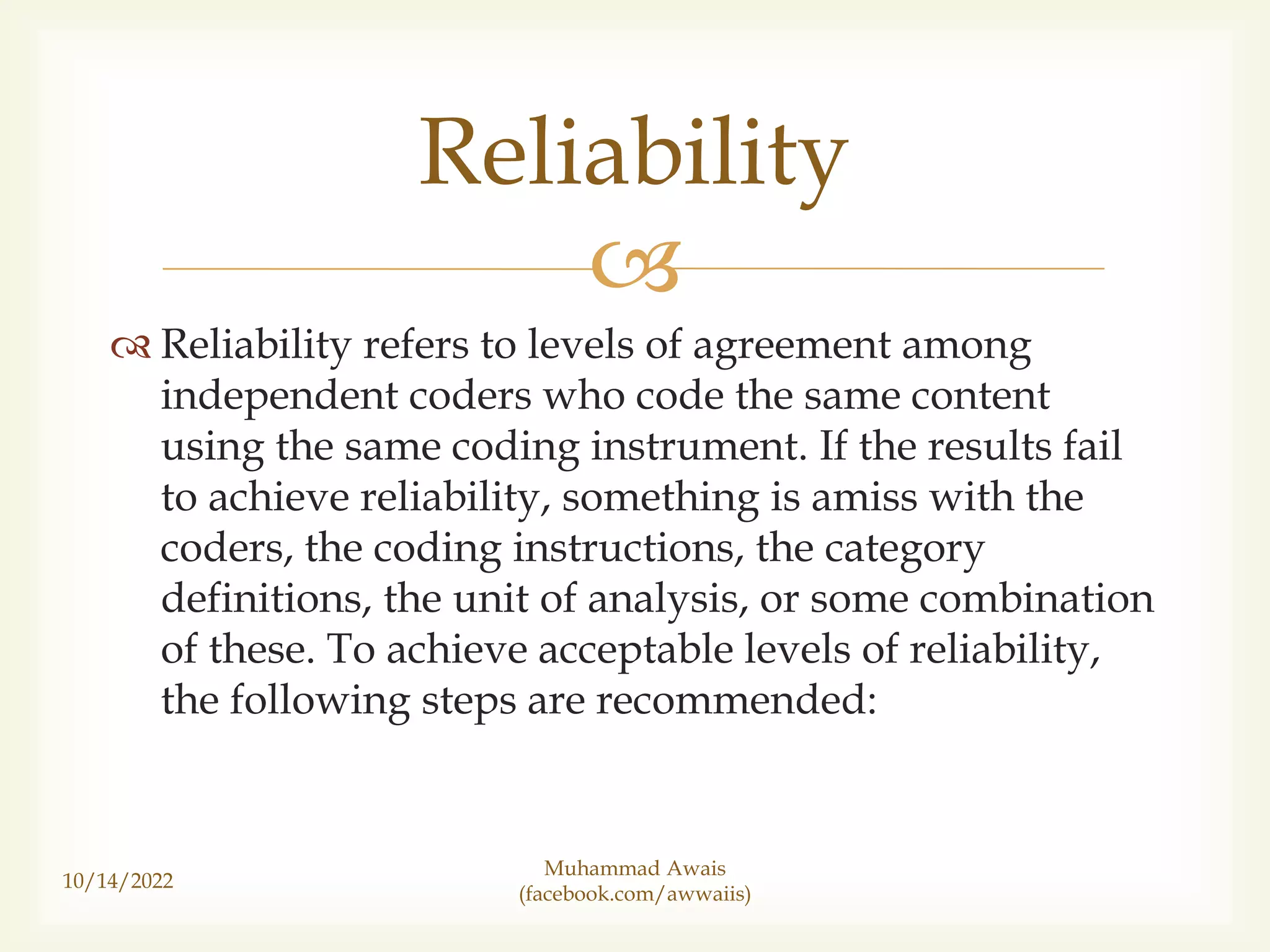 Reliability in Content Analysis and How to Measure It - Mass Media ...
