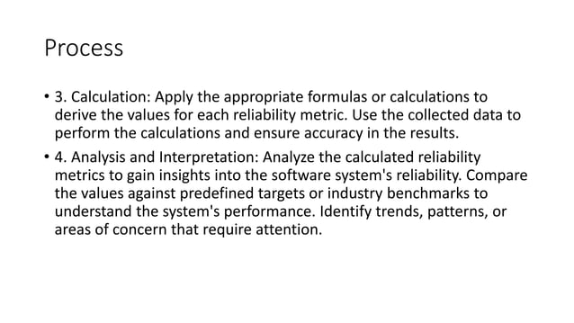 Reliability matrix in software quality.pptx