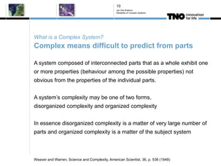 2015 Reliability of complex systems | PPTX