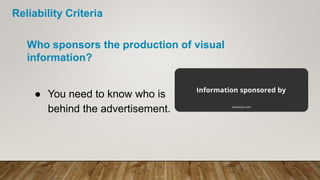 reliability of media information.pptx