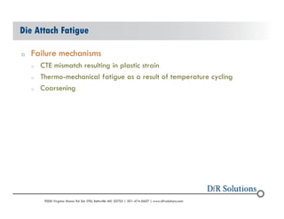 Reliability of power modules using sherlock | PPT