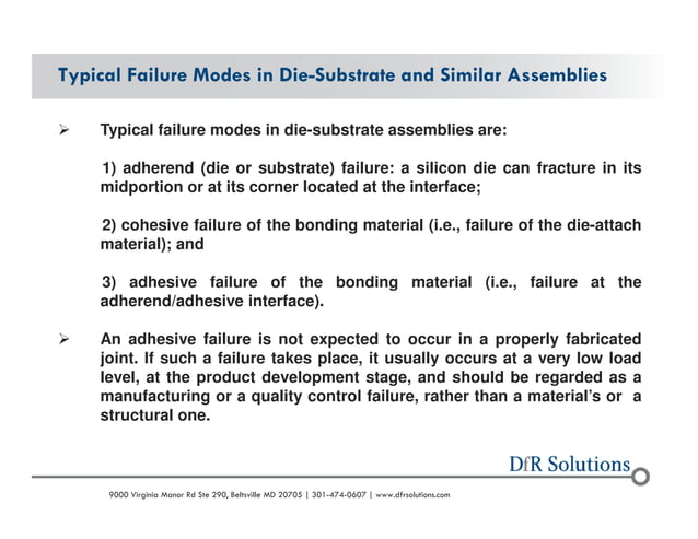 Reliability of power modules using sherlock
