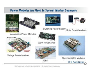 Reliability of power modules using sherlock | PPT