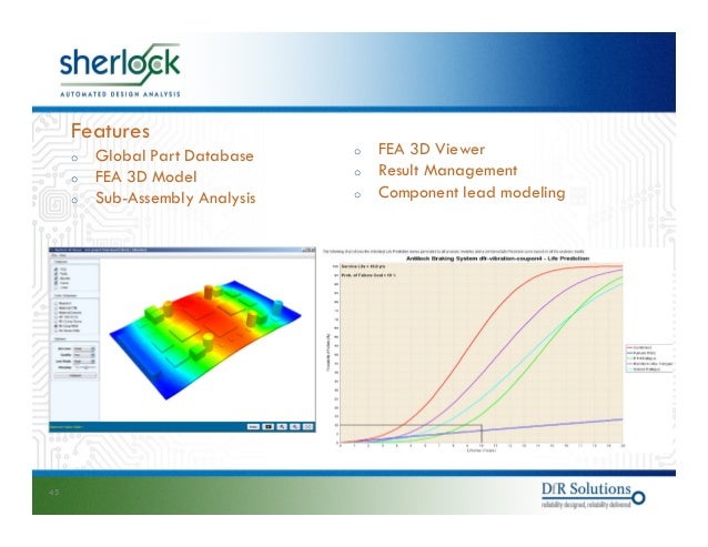 Reliability of power modules using sherlock