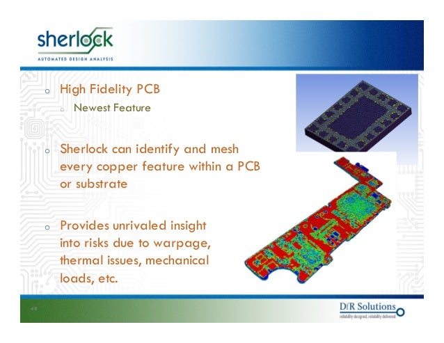 Reliability of power modules using sherlock