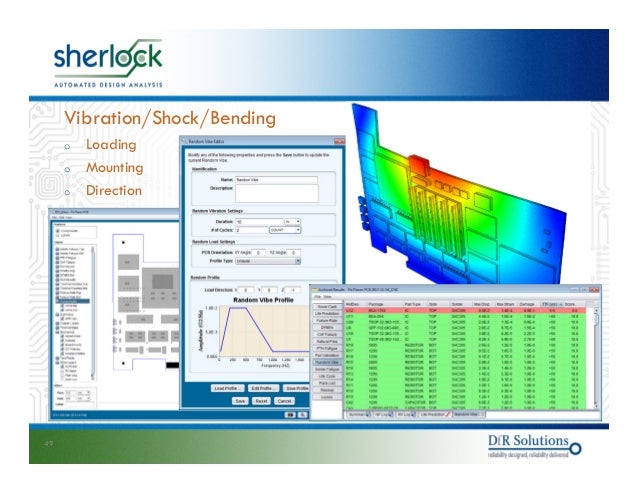 Reliability of power modules using sherlock