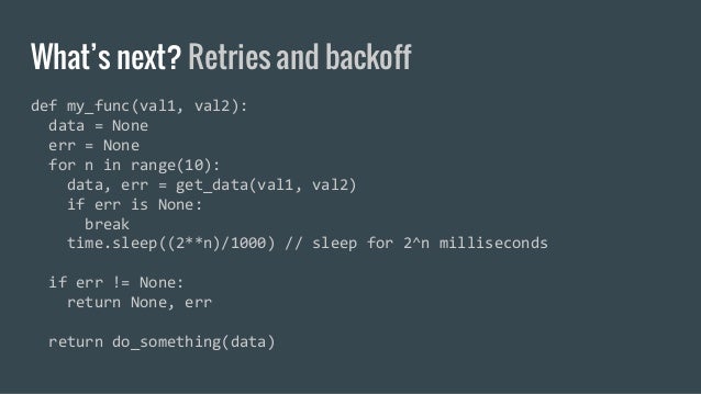 Reliability Patterns For Distributed Applications
