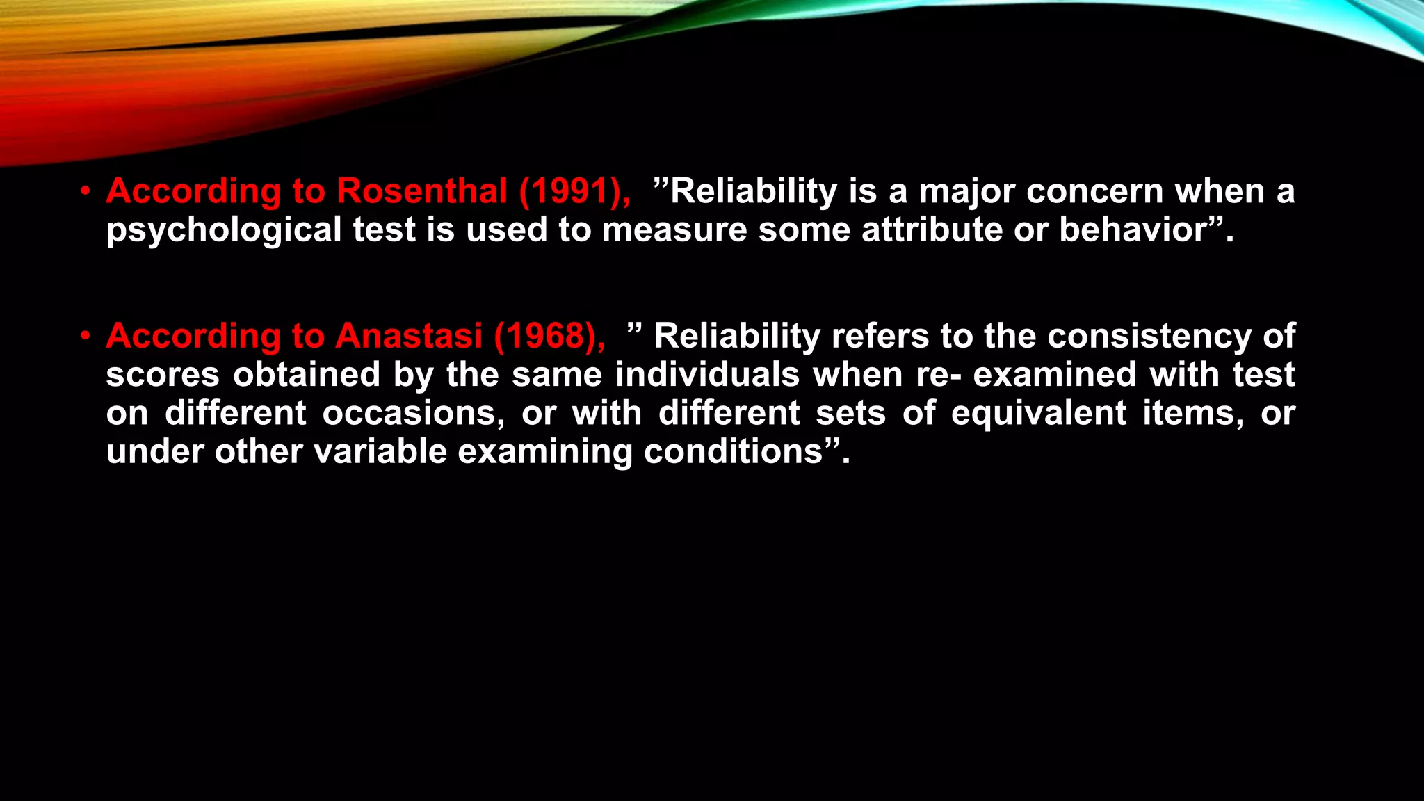 Reliability | PPTX