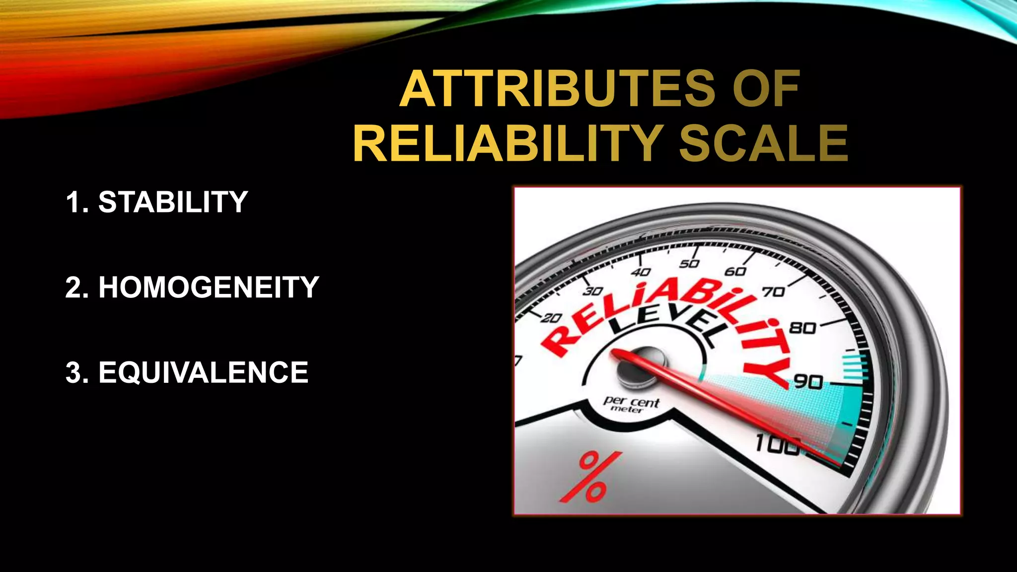 Reliability | PPTX