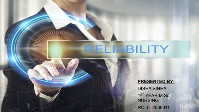Reliability | PPTX