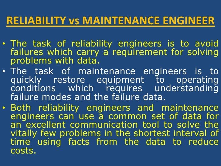 Equipment Reliability Quotes