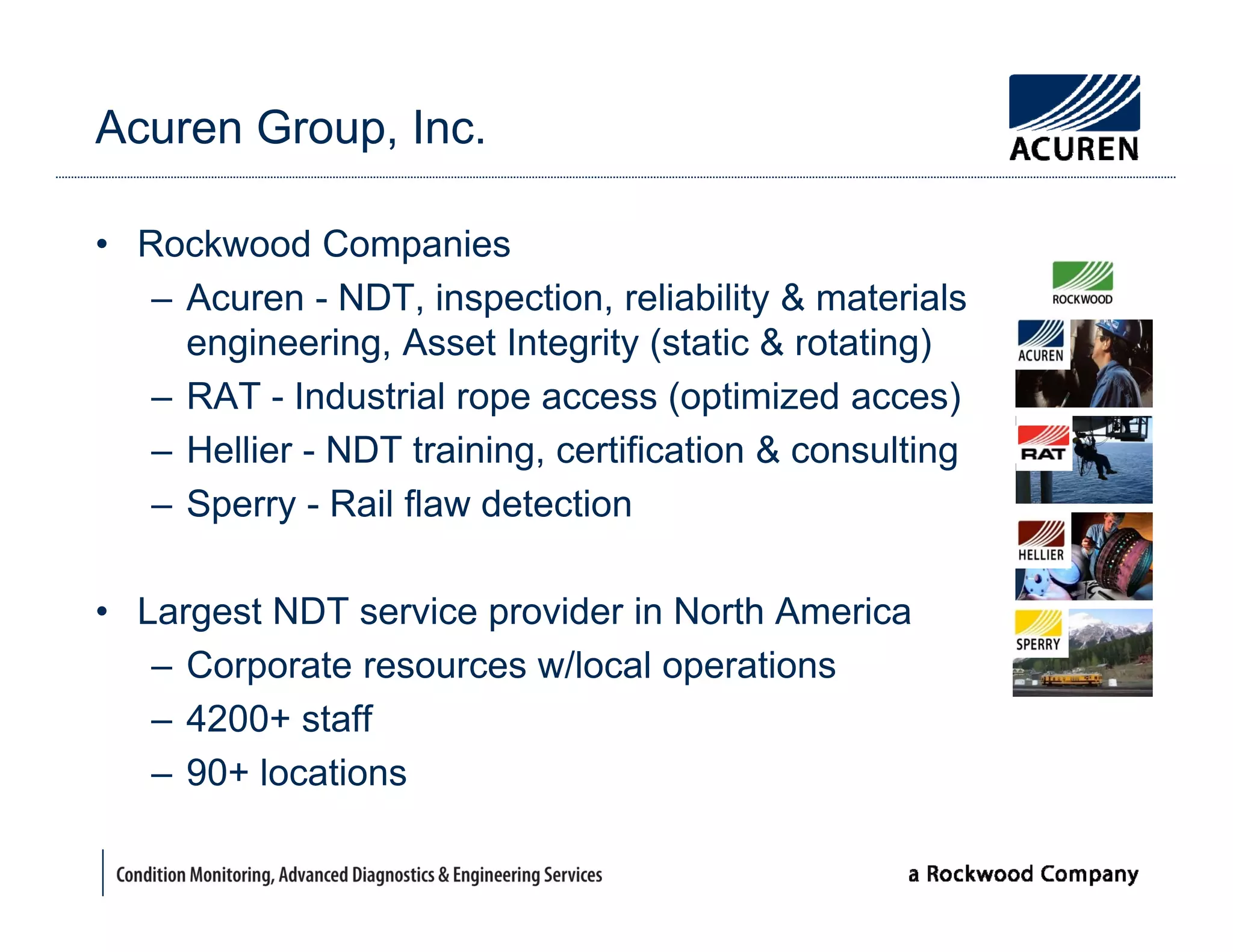 Acuren Reliability Services | PDF