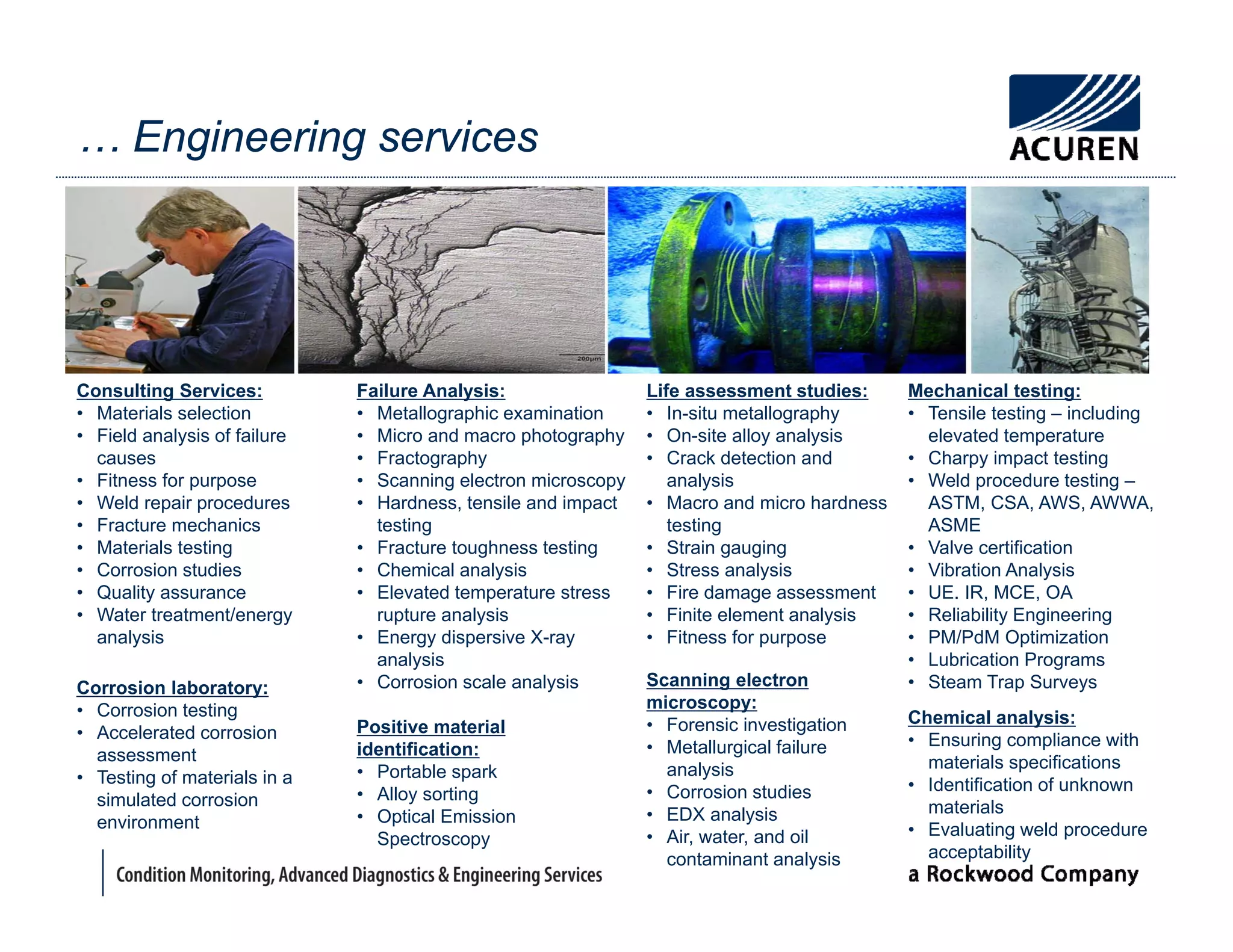 Acuren Reliability Services | PDF