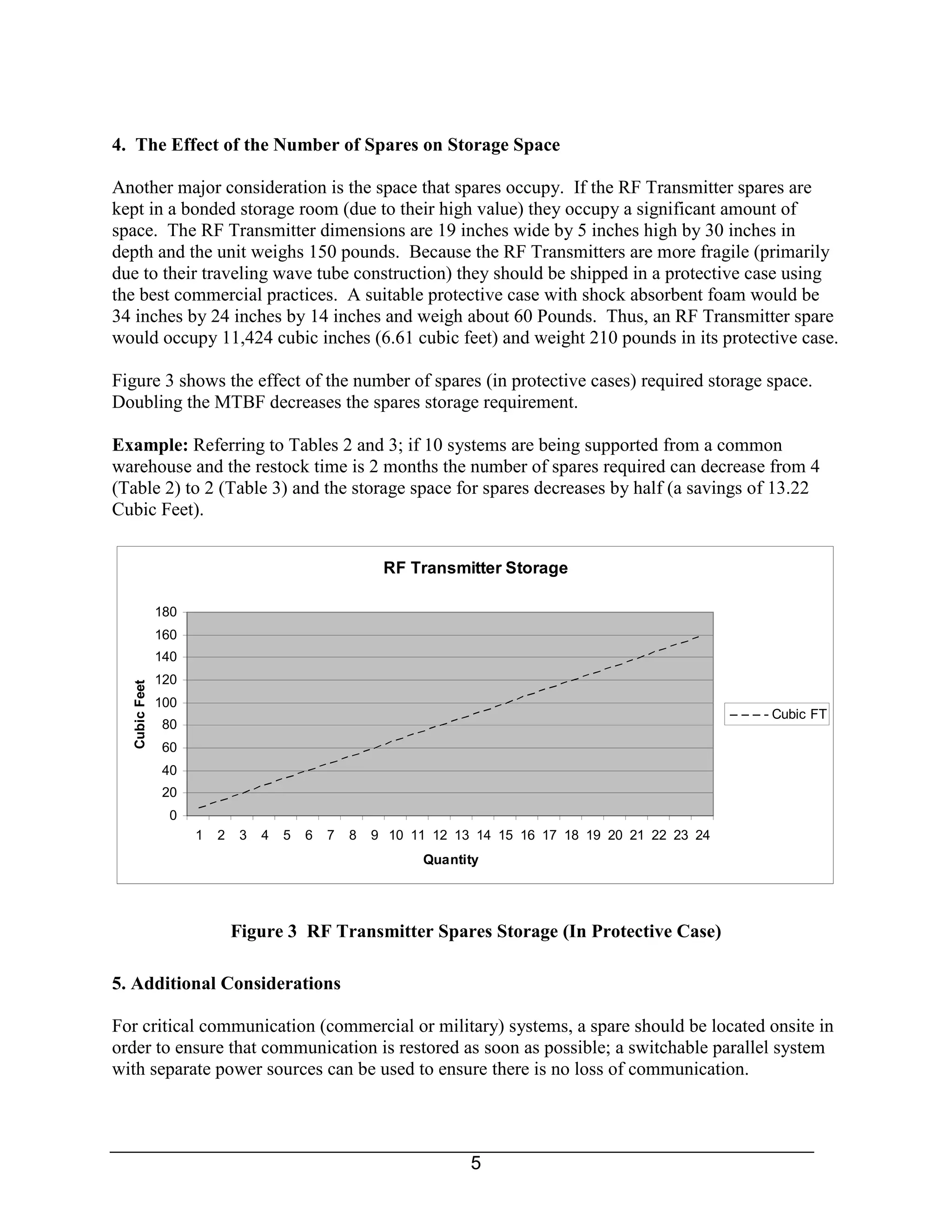 Reliability Spares And Other Considerations | PDF