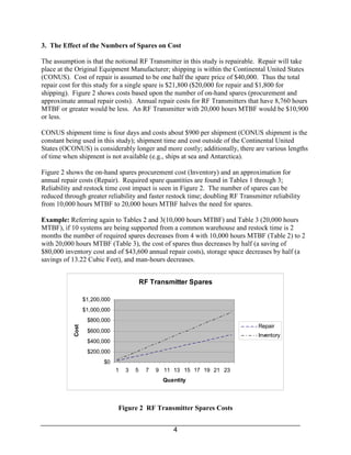 Reliability Spares And Other Considerations | PDF