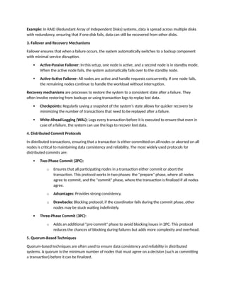 reliability techniques (data mining) course CS&IT | DOCX