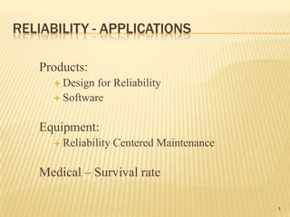 Reliability Training Lesson 1 Basics | PPT