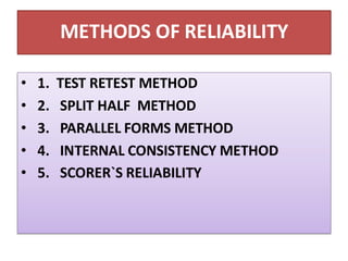 reliability TY for physiotherapy study.pdf | Standardized Testing ...