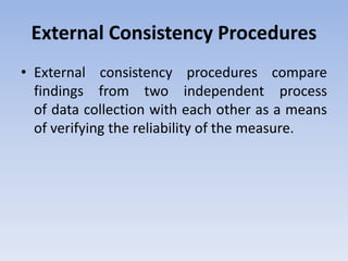 Reliability types | PPTX