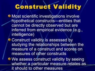 Reliability & validity | PPT