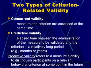 Reliability & validity | PPT
