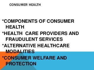 Reliable and unreliable health information.pptx