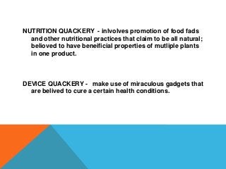 Reliable and unreliable health information.pptx