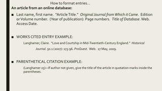 Reliable and Unreliable Sources | PPTX