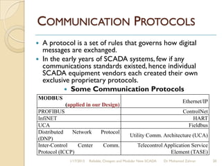 Reliable, cheaper, and modular new scada 1 | PPT | Free Download