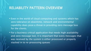 Reliable messaging pattern | PPTX