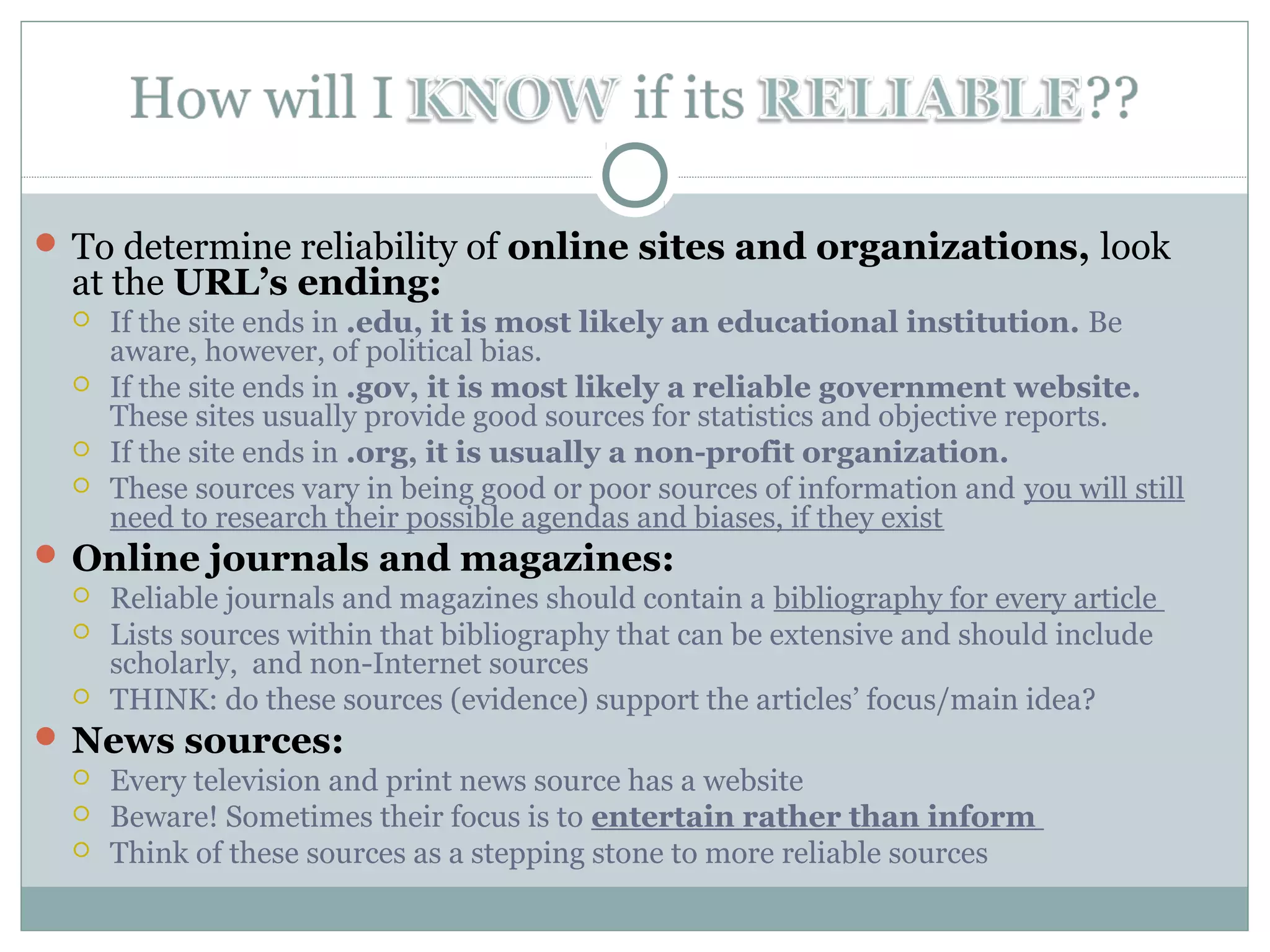 Reliable resources powerpoint | PPT