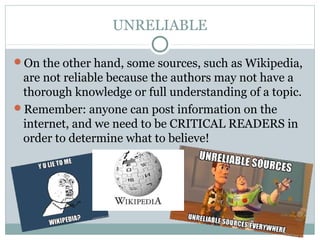 Reliable resources powerpoint | PPT