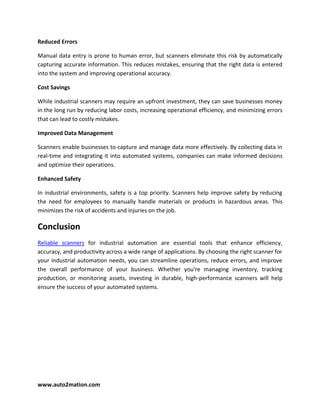 Reliable Scanners for Industrial Automation.pdf