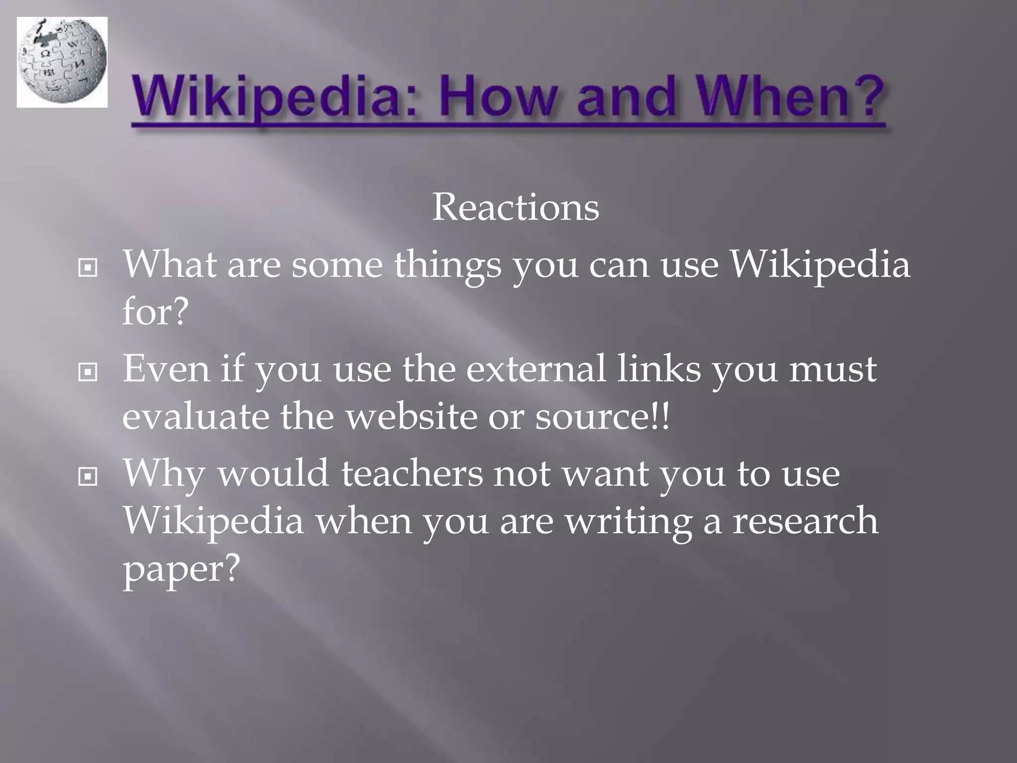 Reliable sources | PPT