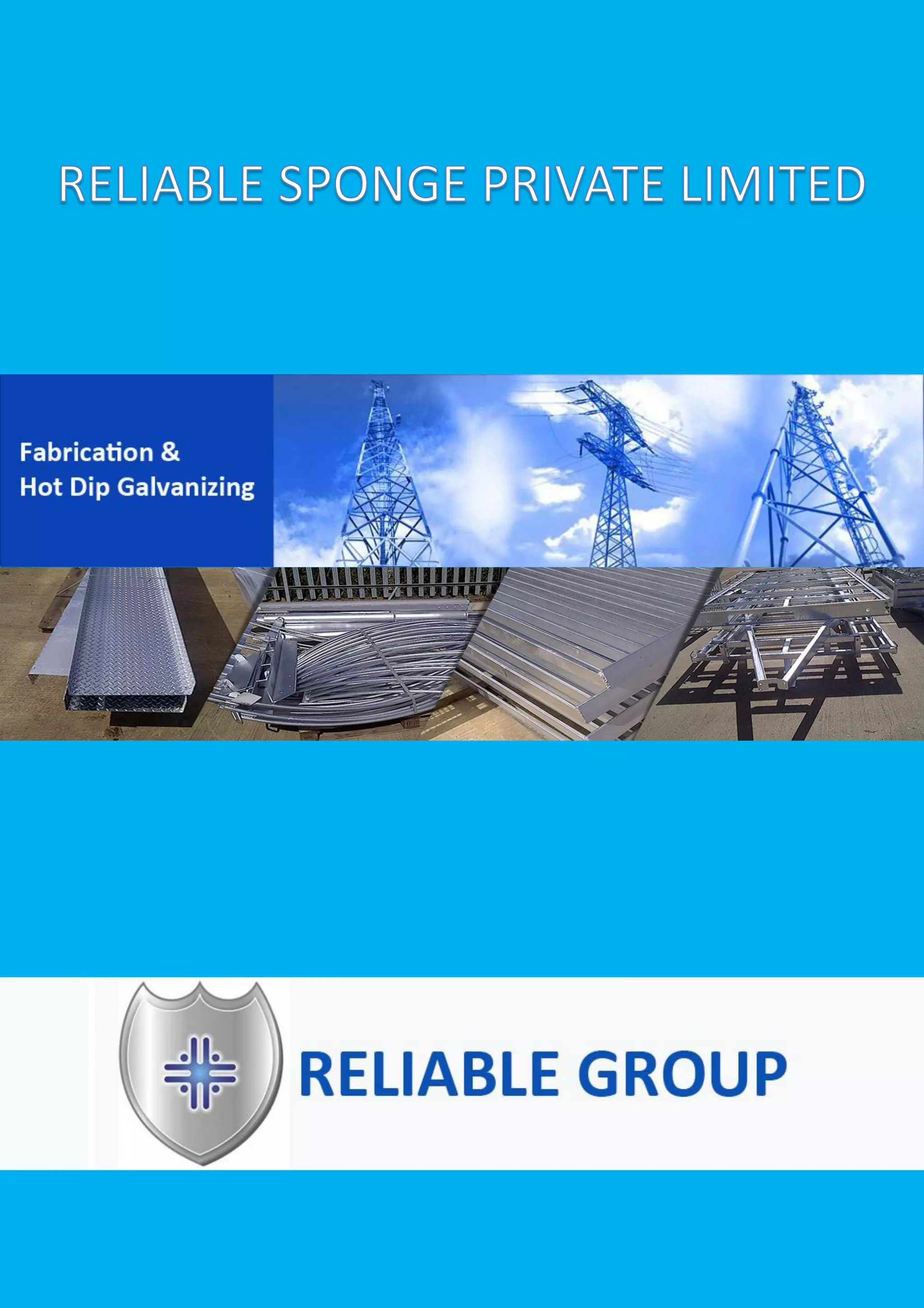 Reliable sponge pvt ltd-hot-dip-galvanizing | PDF