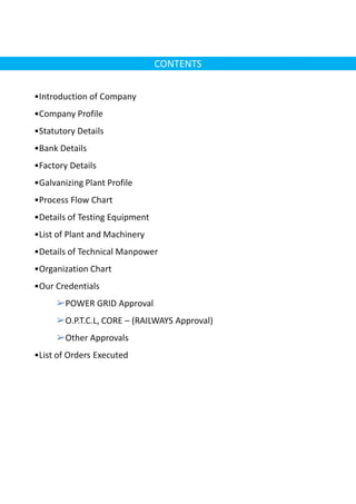 Reliable sponge pvt ltd-hot-dip-galvanizing | PDF
