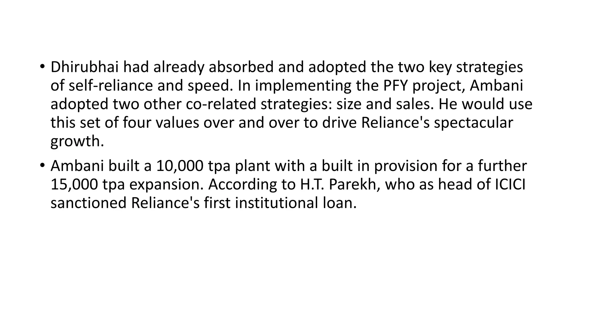 Reliance Business Model | PPTX