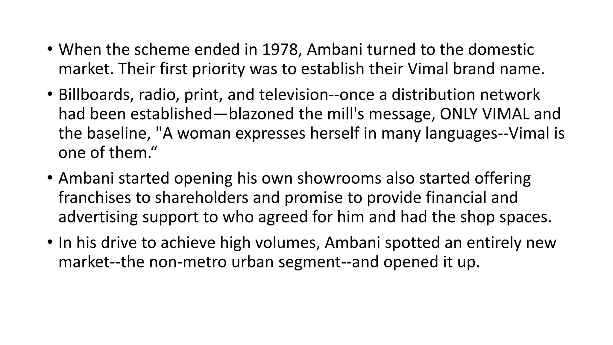 Reliance Business Model | PPTX