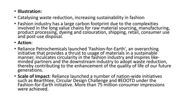 Reliance Business Model | PPTX | Manufacturing Industry | Industries