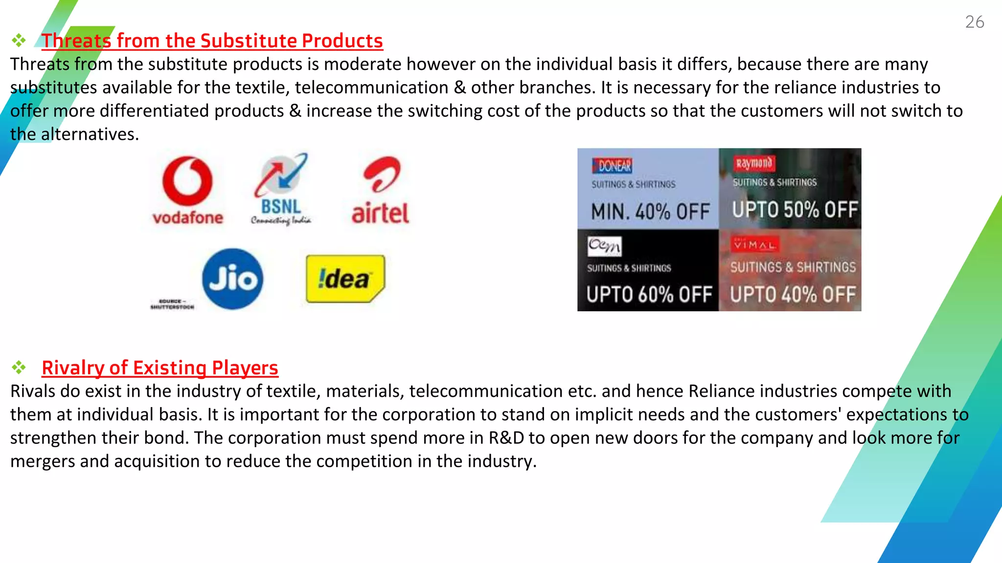Reliance Industries Limited Company Full Presentation | PPTX