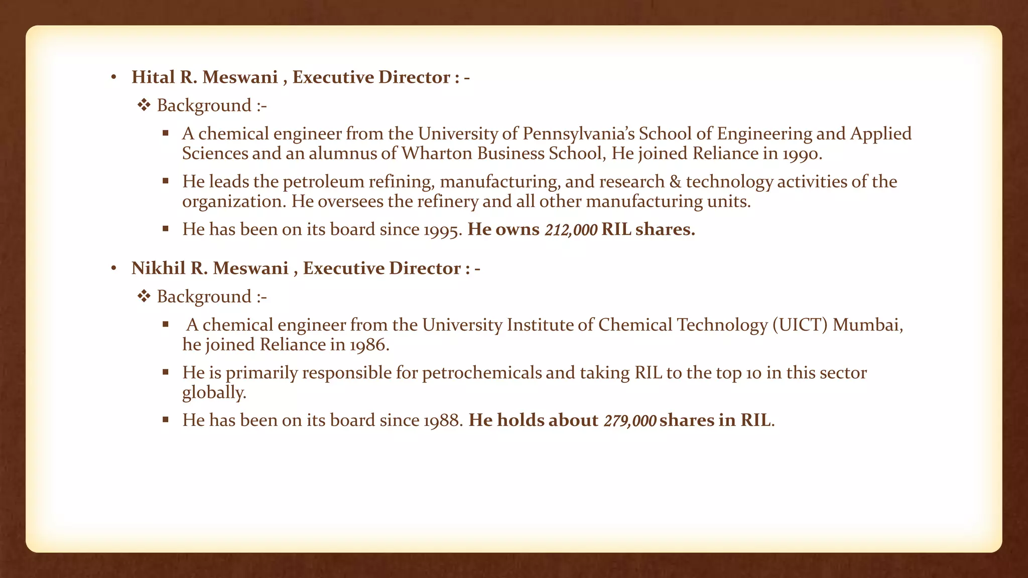 Reliance industries PPM-IT Assignment | PPTX | Business | Business and Finance