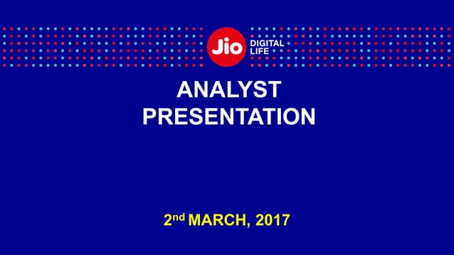 Reliance-Jio-Presentation.pdf | Smartphones | Consumer Electronics