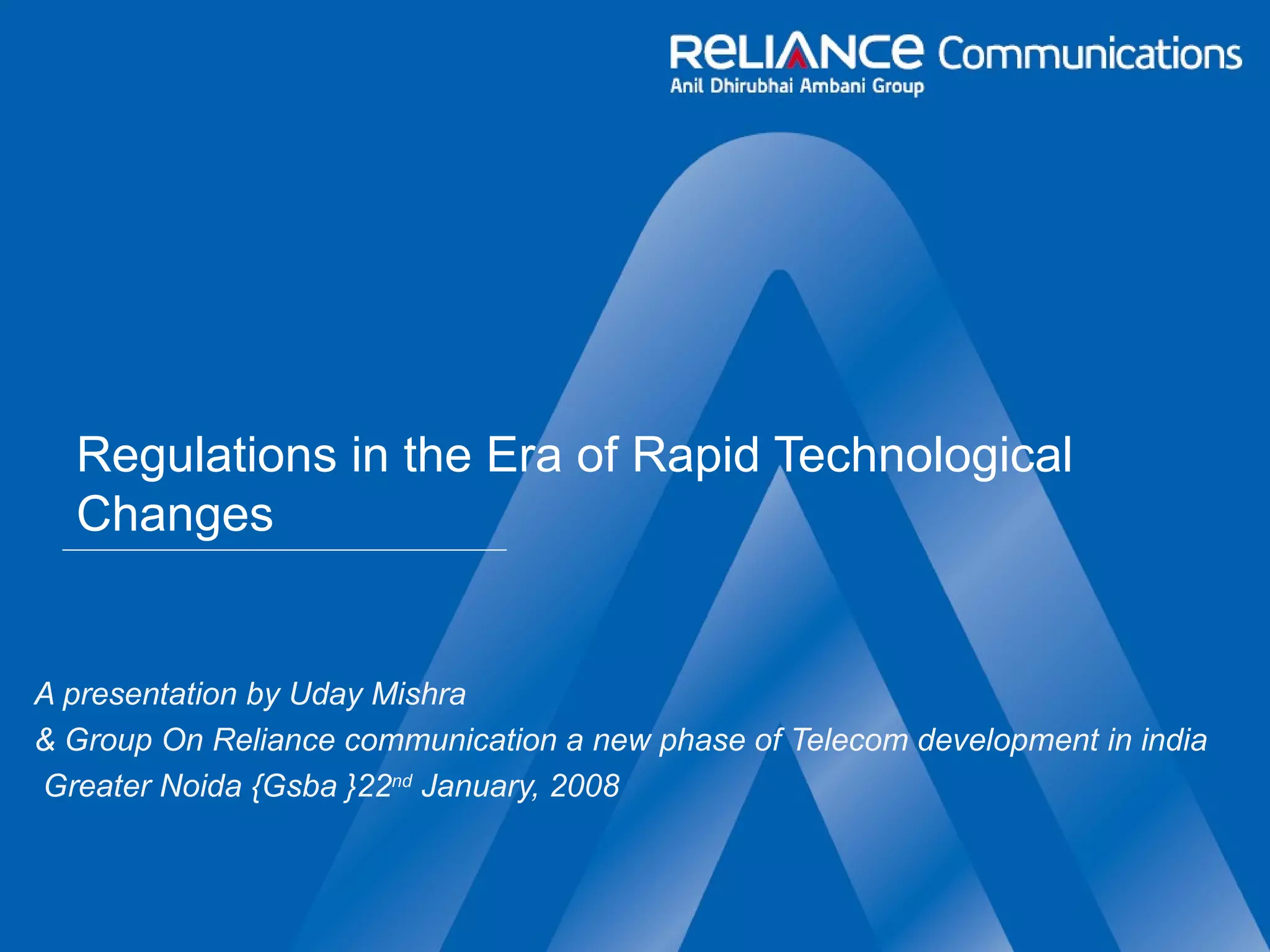 Reliance an introduction | PPT