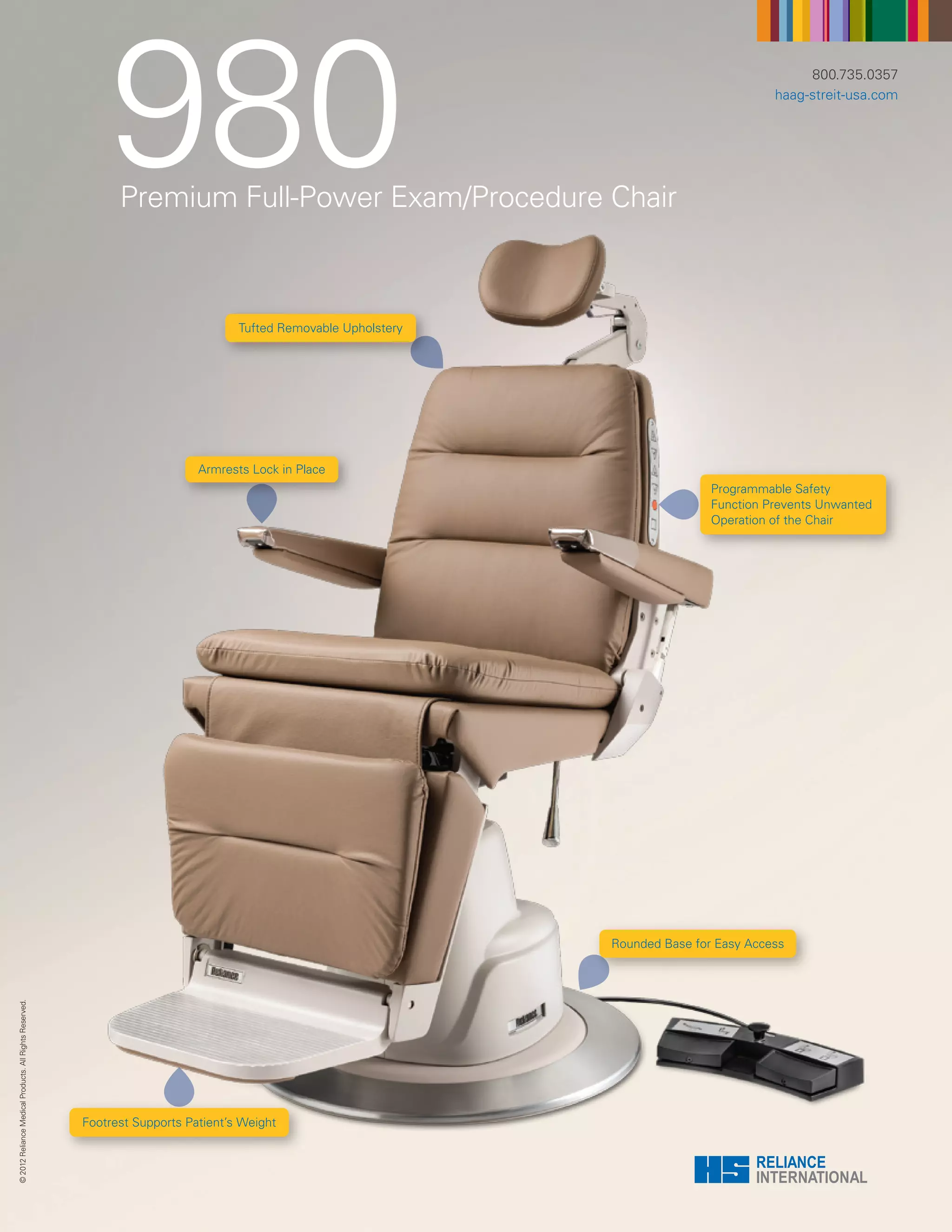 Reliance 980 chair | PDF