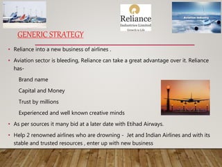 Reliance airlines | PPT