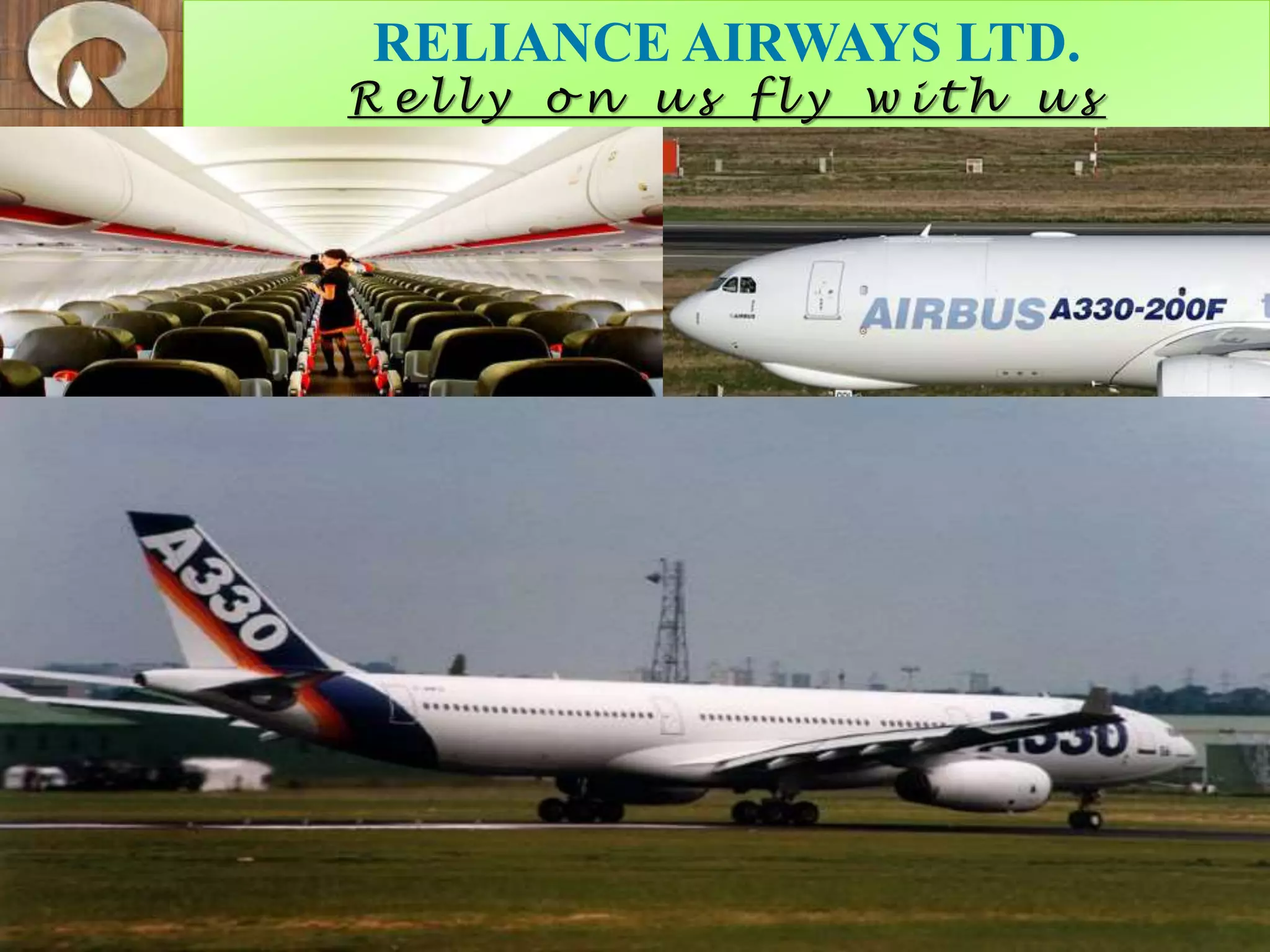 proposal for Reliance airways | PPTX